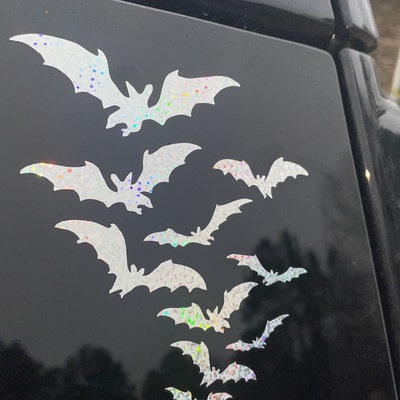 Bat Decal Bats Goth Car Accessories Spooky Bitch Goth - Etsy