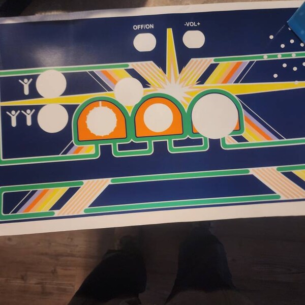 Arcade 1up Cabinet Centipede CPO Overlay Deck Graphic Sticker - Etsy