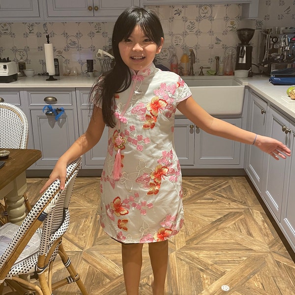 Handmade Girls Cheongsam, Kids Cheongsam, Chinese Vintage, Chinese ...