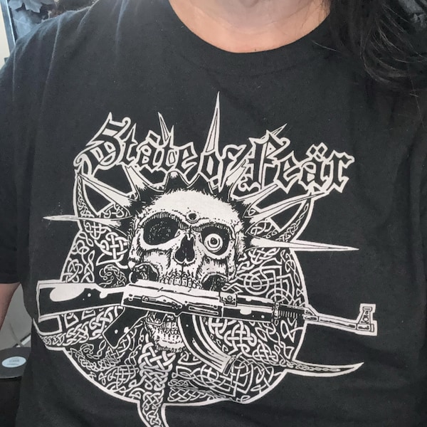 NUCLEAR DEATH TERROR Reaper Shirt - Etsy