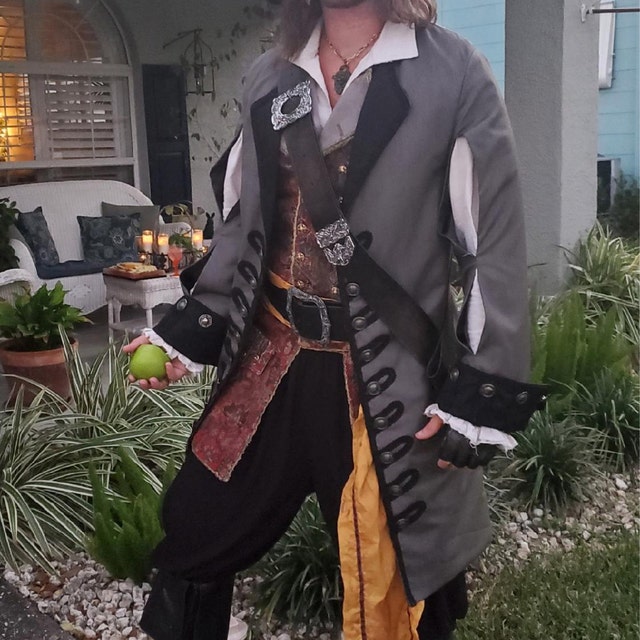 Authentic Pirate Captain Coat