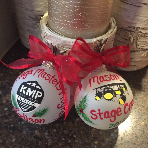 Design Your Own Ornament, Hand-painted Personalized Ornament, Made to ...