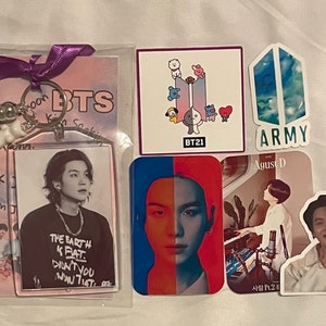 BTS Inspired Double Sided SOPE Keychain Yoongi Hobi Jhope Suga - Etsy
