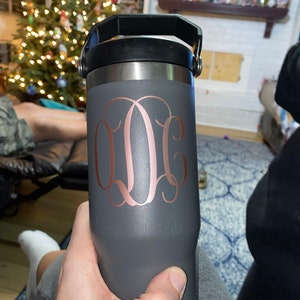 Monogram Decal Sticker FREE SHIPPING Car Monogram Yeti Decal Cell Phone ...