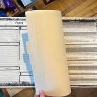 Spell Scroll Cards | Printable Fillable PDF| Dungeons and Dragons 5e ...
