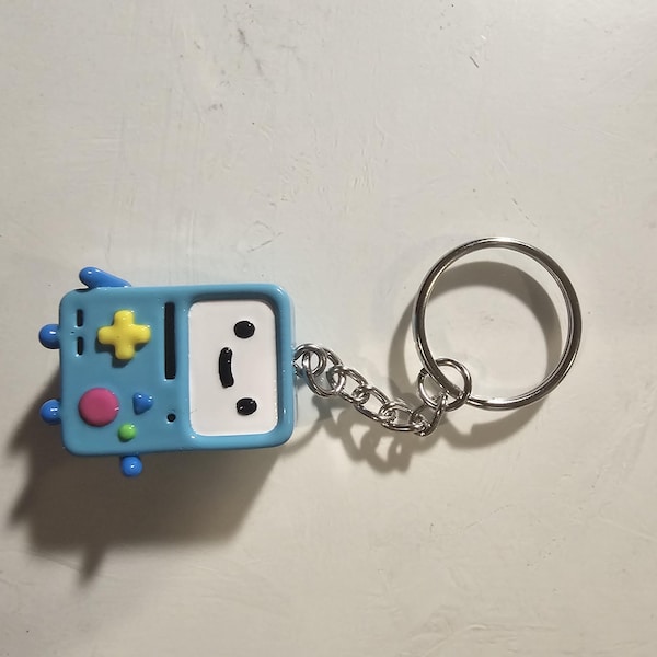 Adventure Time Inspired BMO Keychain - Etsy