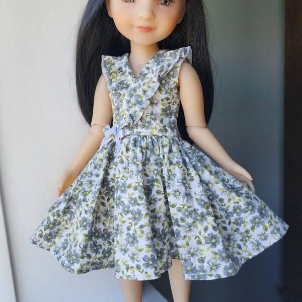 15 Inch Doll (like Ruby Red FF) Navy Blue & White Embroidered Sailor ...