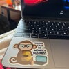 Monkey Business Sticker, Vinyl Stickers, Laptop Decal, Monkey Gift ...