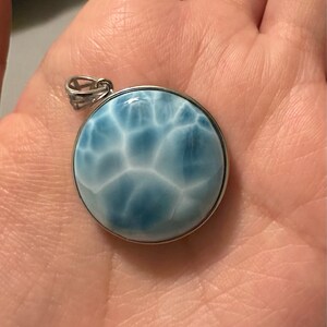 AAAAA Natural Dominican Larimar Pendant Collectible Larimra - Etsy