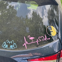 Alien Vinyl Decal Alien Vinyl Sticker Car Decal Window Decal Laptop ...