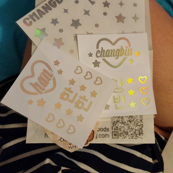 Stray Kids Lightstick Decal - SKZ - Heart Design - Etsy