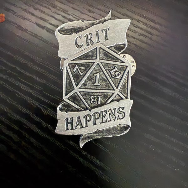 Sorcerer Class Badge - RPG Character Class Pin - Handcrafted Pewter ...