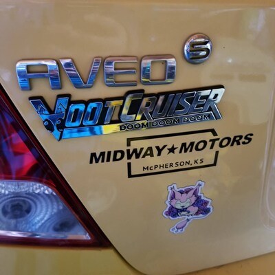 Invader Zim Irken Voot Cruiser Car Emblem Chrome Plastic Not a Decal ...