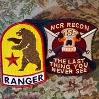 Fallout Inspired NCR Style Patch With 2.5x3.5 Hook and Loop Backing ...