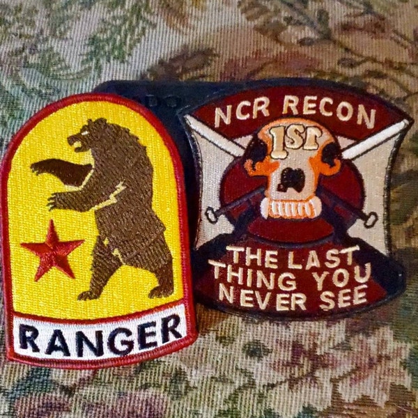 Fallout New Vegas Inspired NCR Recon Sniper Cosplay Gamer Patch Hook ...