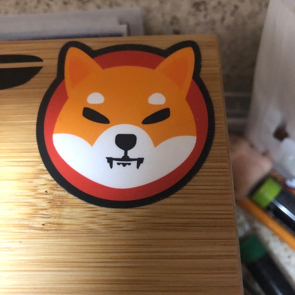Shiba Inu shib Coin Stickers - Etsy