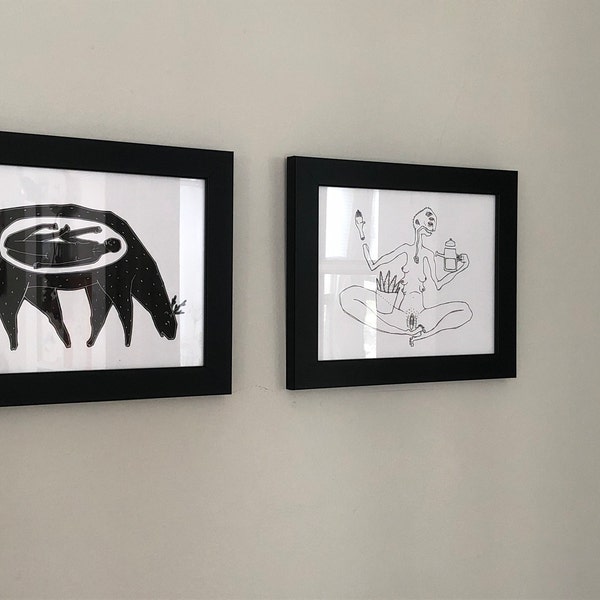 Black Picture Frames Hard to Find Sizes up to 4x4 4x6 5x5 5x7 8x8 8x10 ...