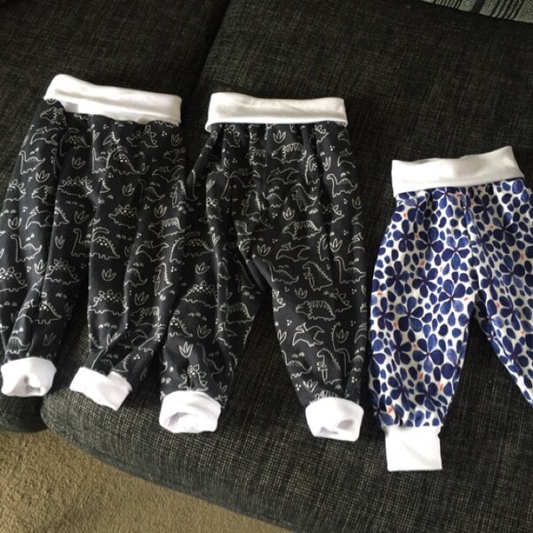 Grow With Me Pants Sewing PATTERN - Baby Joggers - Easy Pdf Sewing ...