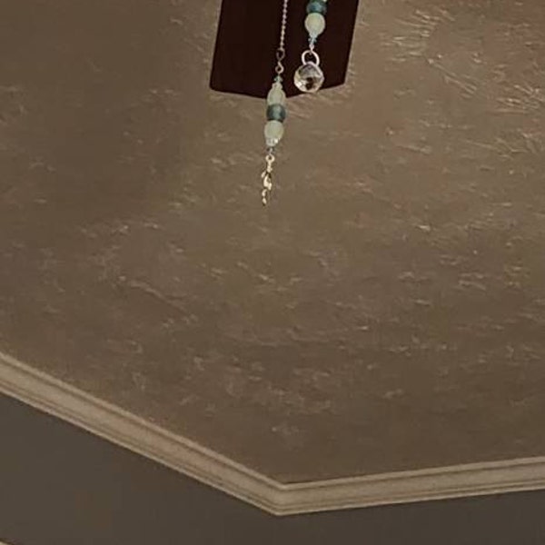 Coastal Ceiling Fan Pull Sea Turtle Fan Pull Beachy Fan Pull Teal Light ...