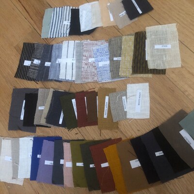 Fabrics Color Card, Lithuanian Linen, OEKO TEX Certified Linen - Etsy