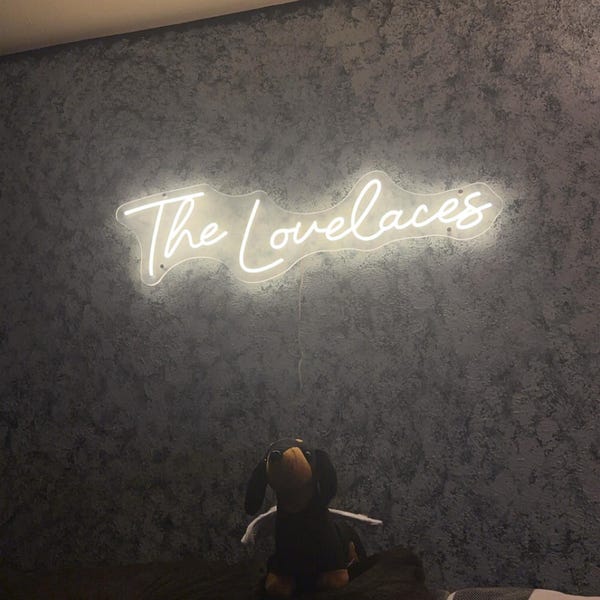 Neon Sign Custom Name, Custom Neon Sign Battery Operated, Neon Sign ...