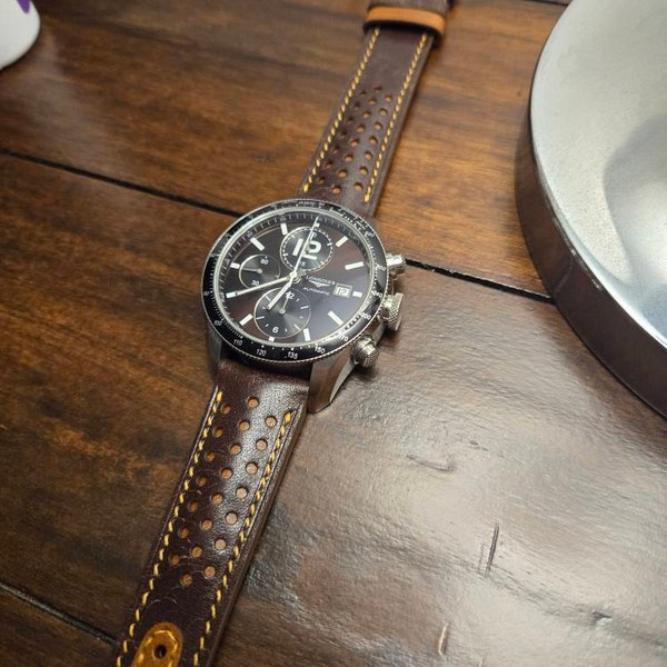 Black Swift Rally Strap for Moonswatch Mercury - Etsy