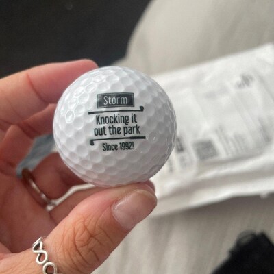 Personalised Best Man Golf Ball Groomsman Wedding Party - Etsy UK