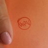 Tiny Custom Text Stamp, Mini Self-inking, Small Pre-inked Stamp ...