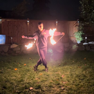 Custom Static Leash Fire Poi sets of 2 OR 3 - Etsy