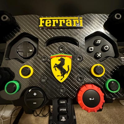 Logitech G29/G920/G923 Racing F1 Wheel Mod Fabric Grip and Carbon - Etsy