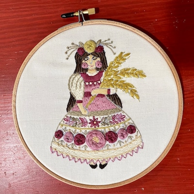 Embroidered Felt Hearts PDF Pattern, DIY Heart Ornaments, Valentines ...