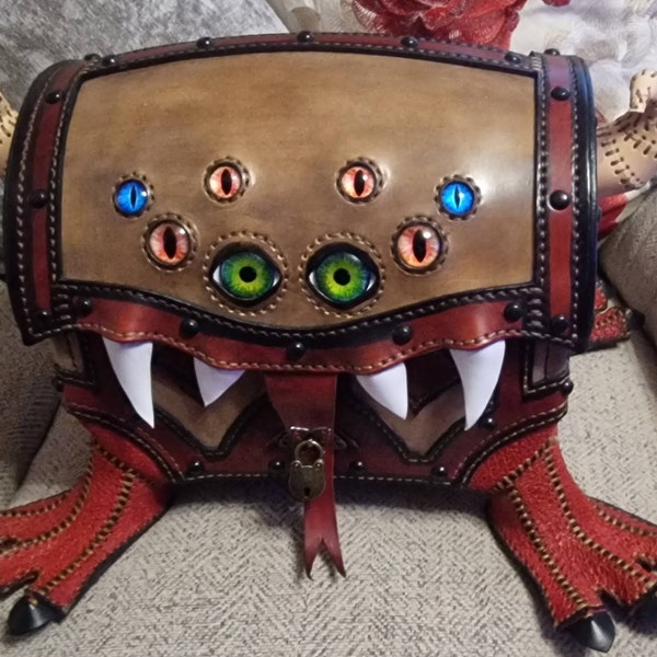 Mimic Chest Leather Pattern PDF - by Leatherhubpatterns - Etsy