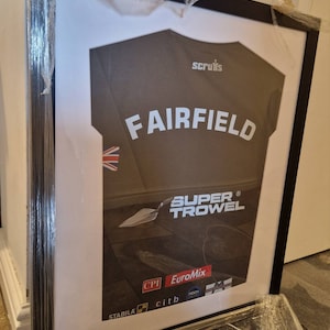 DIY Ready Made Football Shirt Frame for Your Adult Football Signed ...