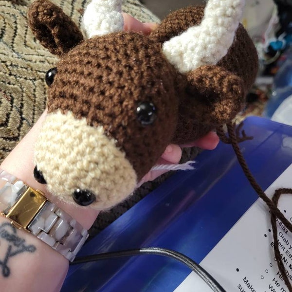 Highland Cow Crochet Pattern Amigurumi Cow Pattern Digital Download DIY ...