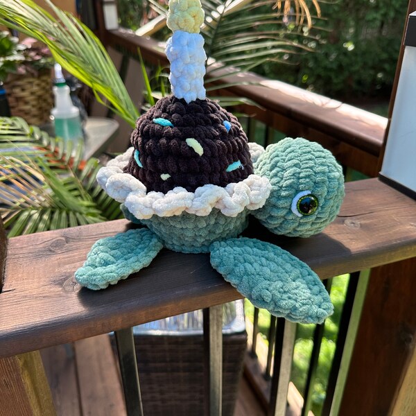 Cupcake Turtle Crochet Pattern PDF Download Beginner Friendly Amigurumi ...