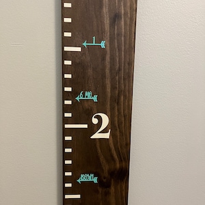 Growth Chart Ruler, Wooden Growth Chart, Growth Chart Girls, Growth ...