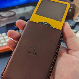 Ipod Classic Leather Case Handmade Hand Stitched - Etsy