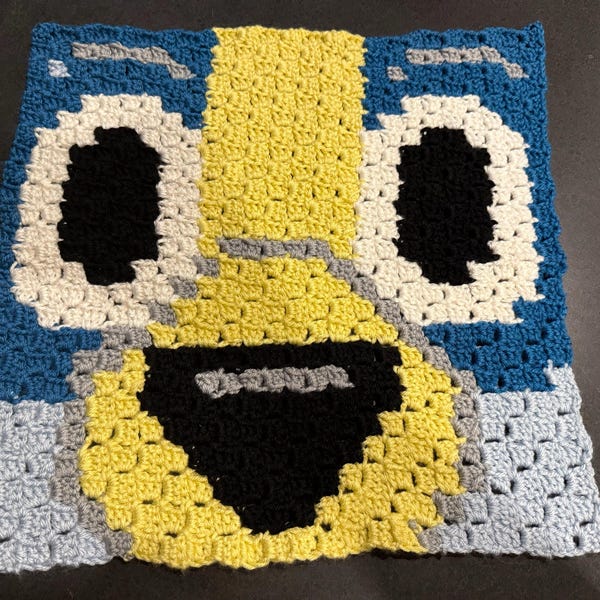 Bluey C2c Crochet Pattern - Etsy