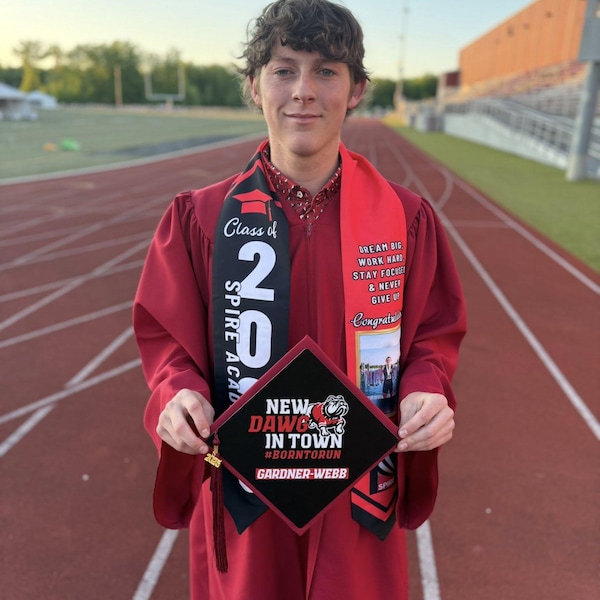 Create Any High School, College Logo Graduation Cap Topper for 45. Free ...