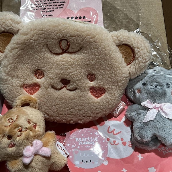 Choco Chonky Bear Plush | Kawaii Bear Plush, Plush Toy, Teddy Bear ...