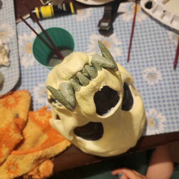 Cosplay Skulldog Skull Dog Mask Fursuit Animal Mask Halloween Cosplay ...