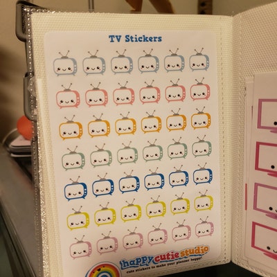 42 Cute Tv/programme Planner Stickers - Etsy