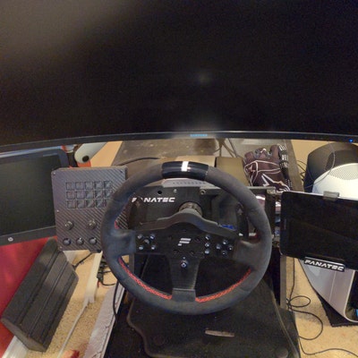 Side Tablet Mount for Fanatec DD1/DD2/CSW/CSL Elite Wheelbases 3D ...