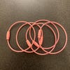 Stainless Steel Wire Rings Luggage Tag Rings Wire Rope Keyrings Bulk ...