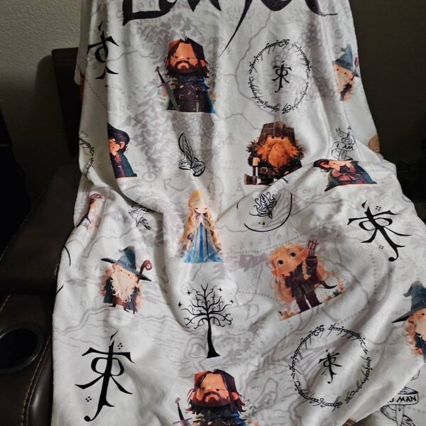 Middle Earth Map Tshirt LOTR Merch the Hobbit Shirt - Etsy