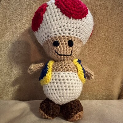 CROCHET PATTERN BUNDLE Toad Et Toadette Super Mario Bros Pdf File ...