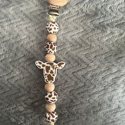 Farmhouse Pacifier Cow Pacifier Farm Pacifier Baby Gifts Mama Gifts ...