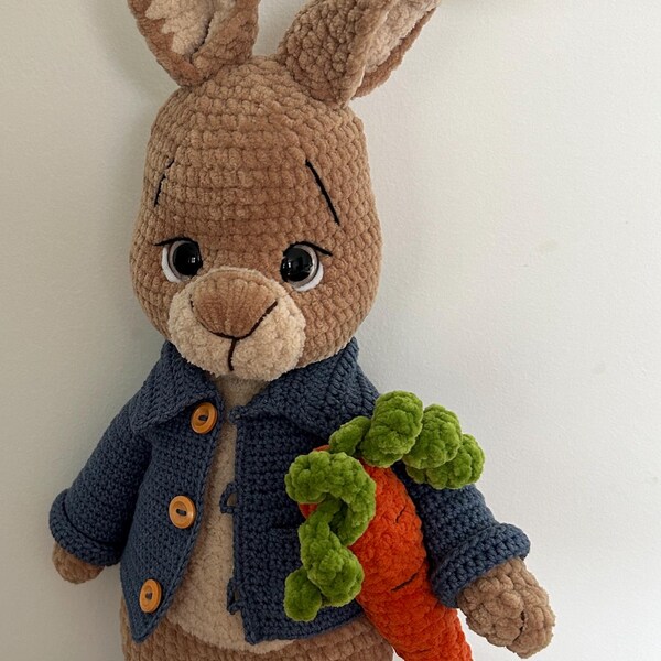 Crochet Bunny Pattern / Stuffed Bunny / Crochet Animals / Amigurumi ...