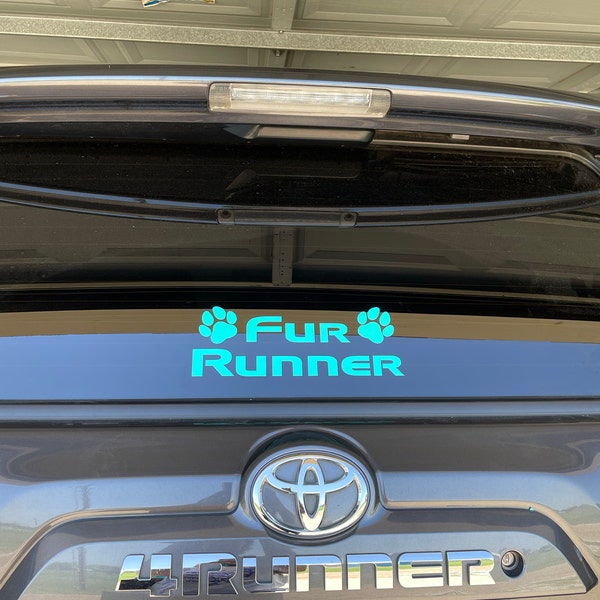 Toyota Fur Runner 4runner Vinyl Decal - Etsy