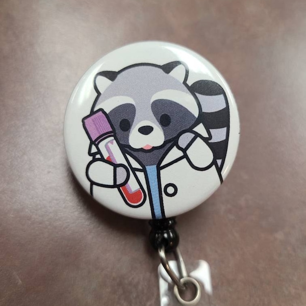 Medical Laboratory Scientist Badge Reel MLS Lanyard, MLT ID Holder Lab ...